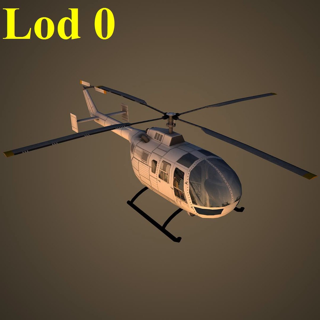 Max Mbb 105 Helicopter