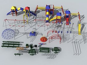 modelo 3d parque infantil Revit - TurboSquid 1465726