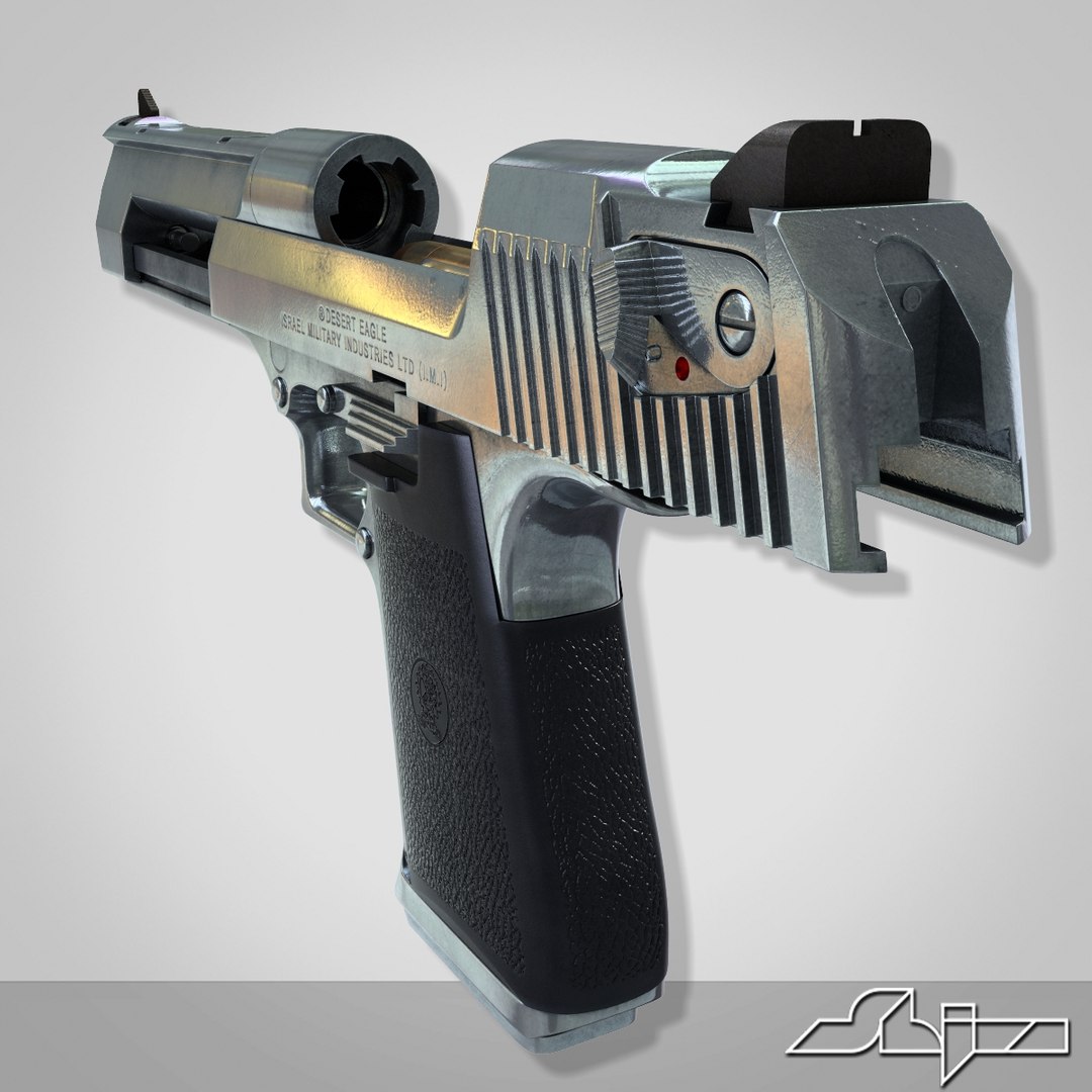 Desert Eagle Pistol 3d Model