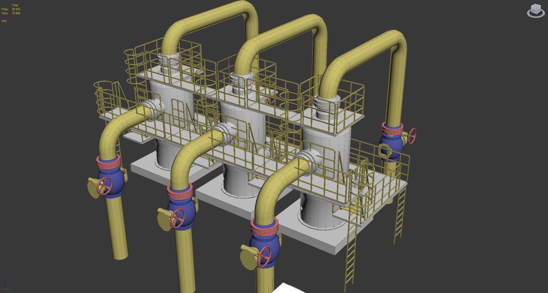3d Vertical Oil Dedusting