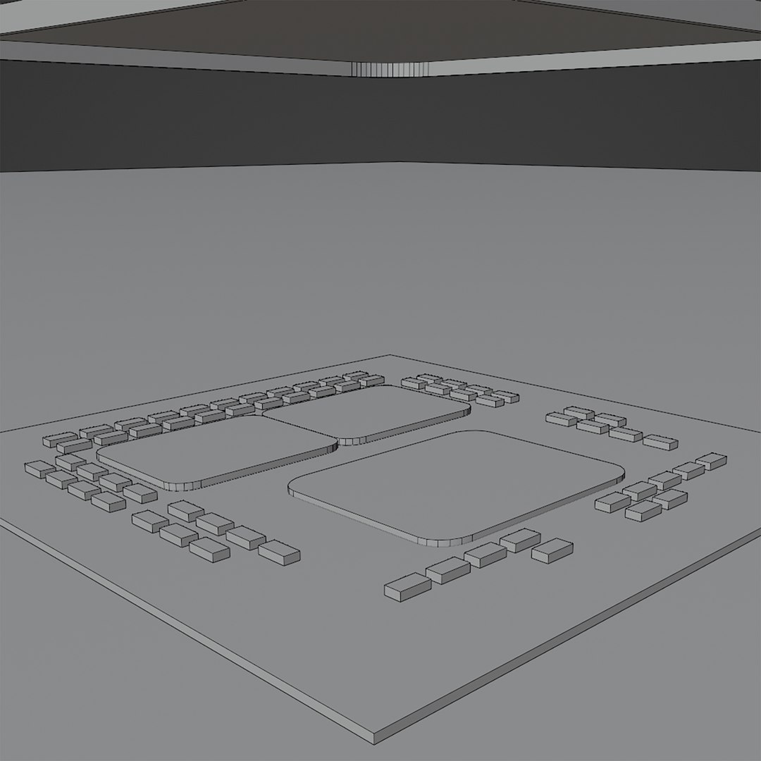 AMD Processor 3D Model - TurboSquid 2205080