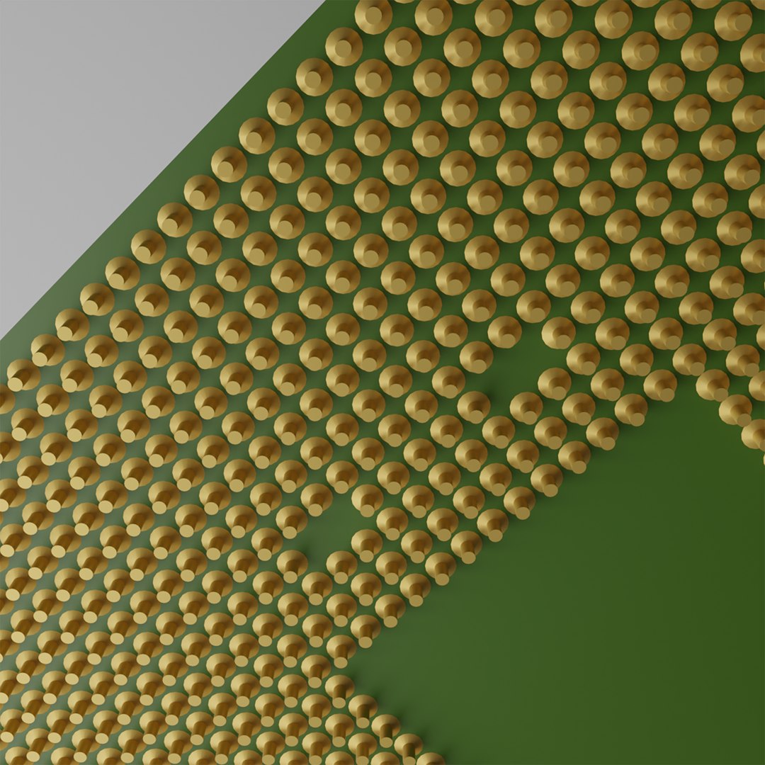 AMD Processor 3D Model - TurboSquid 2205080