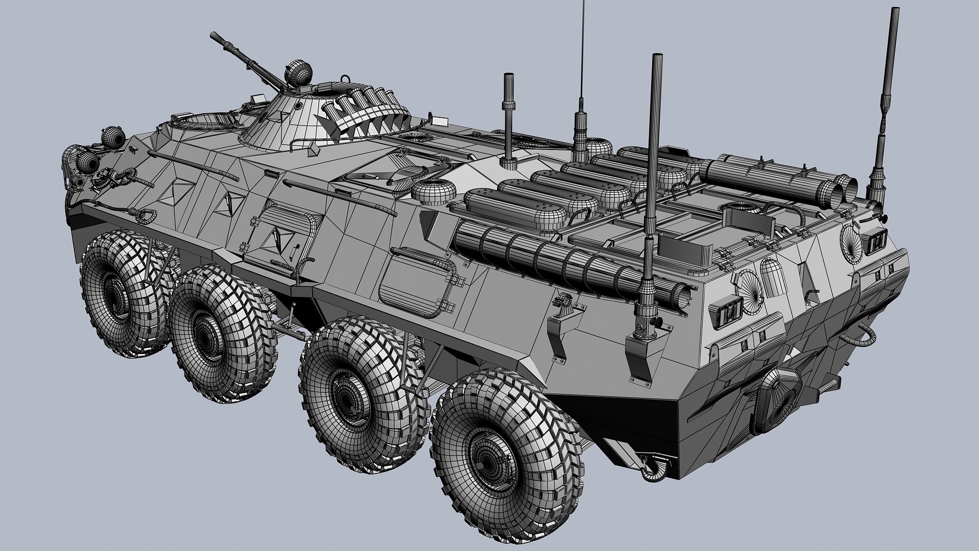 R-149ma3 Command Vehicle Apc 3D - TurboSquid 1552703
