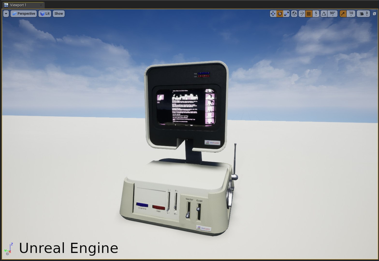 Retro Computer 10 3D - TurboSquid 1552677