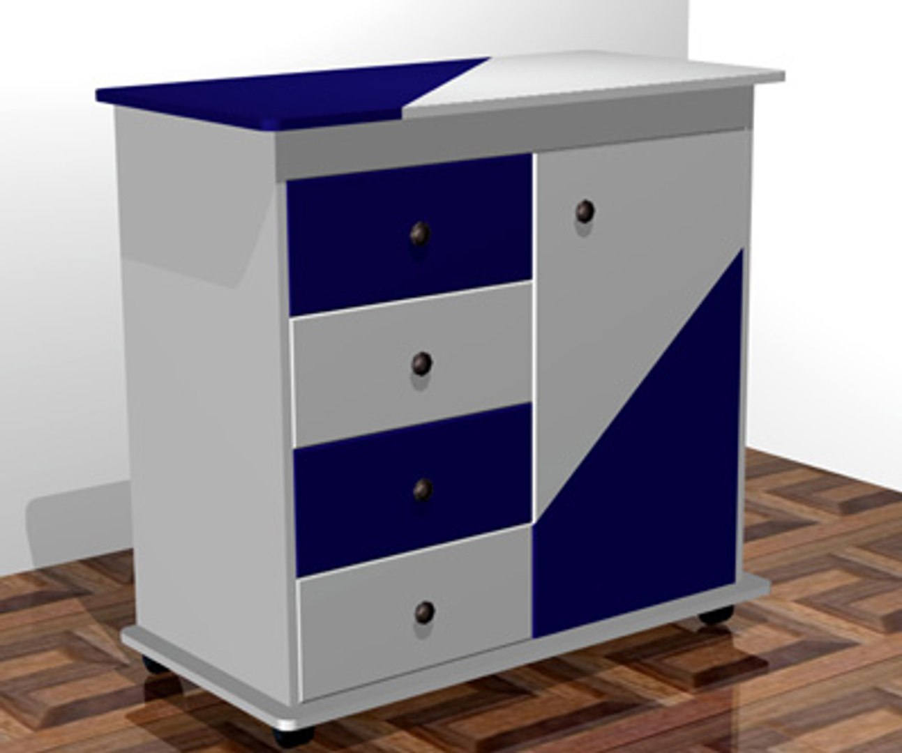 3d model dresser