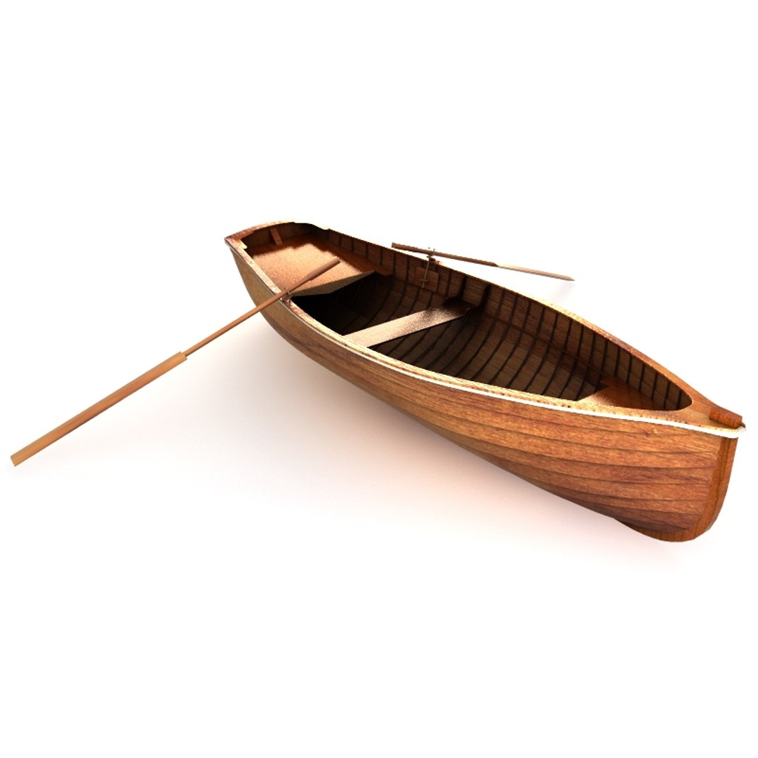 C4d Row Boat