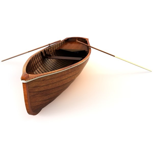 c4d row boat