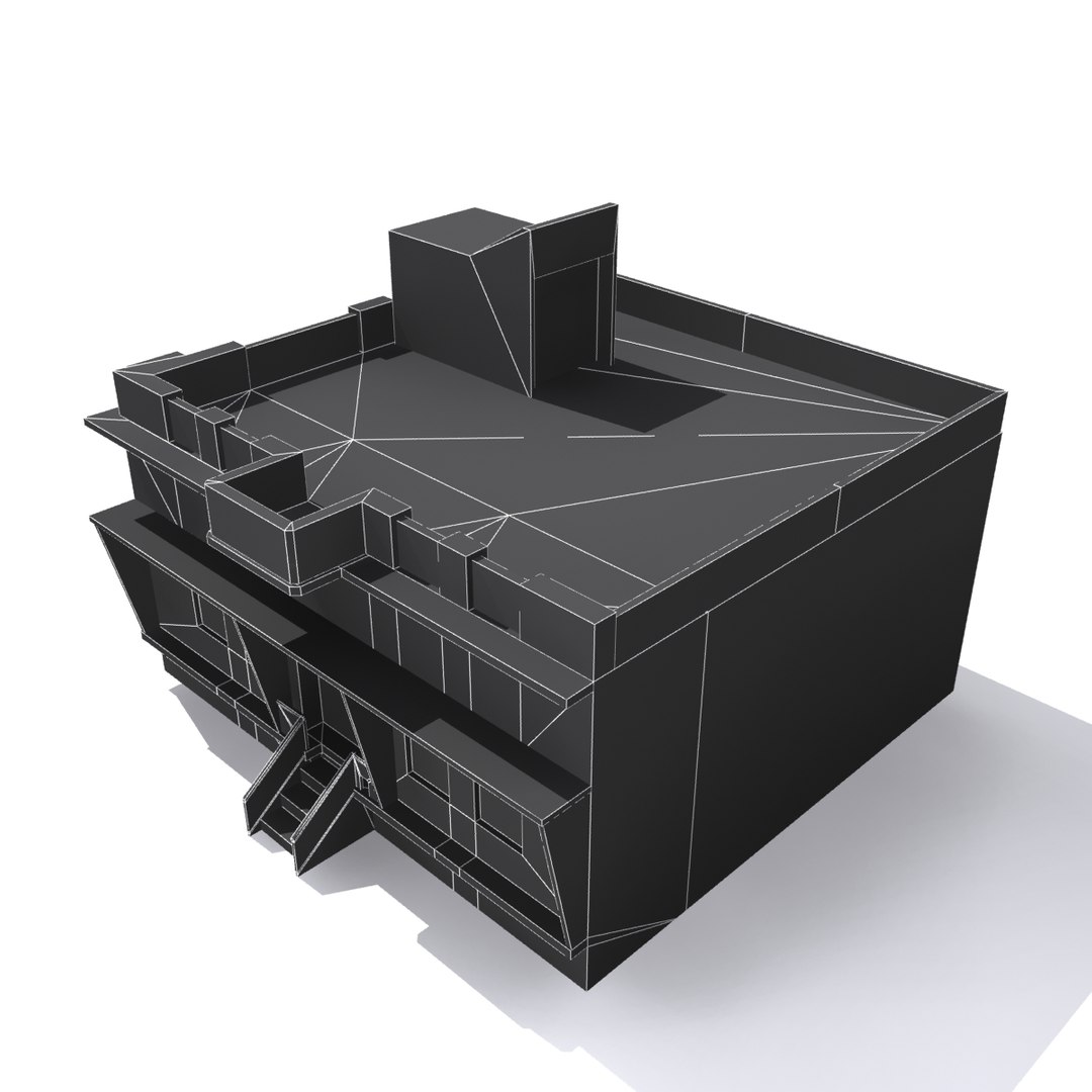 3d Local Indian House Model