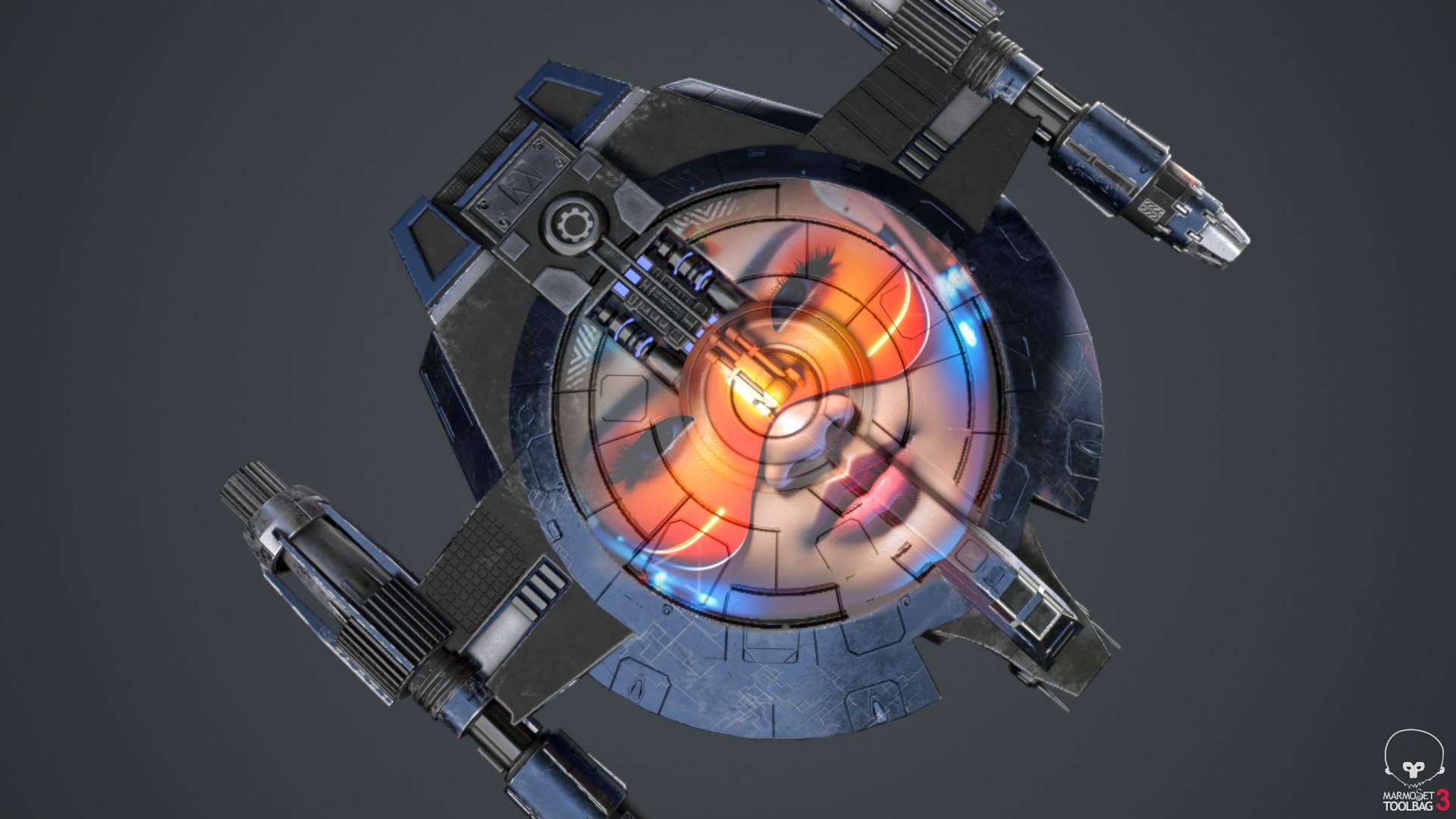3D model Lancer Class Spaceship Angel 86 - TurboSquid 2100166