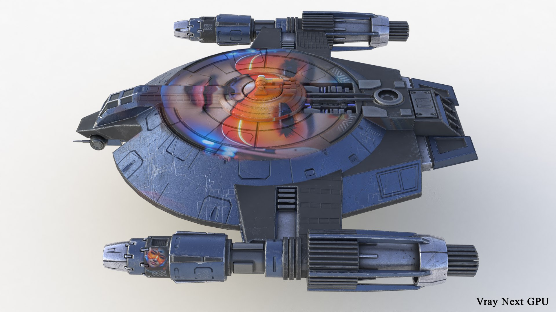 3D model Lancer Class Spaceship Angel 86 - TurboSquid 2100166