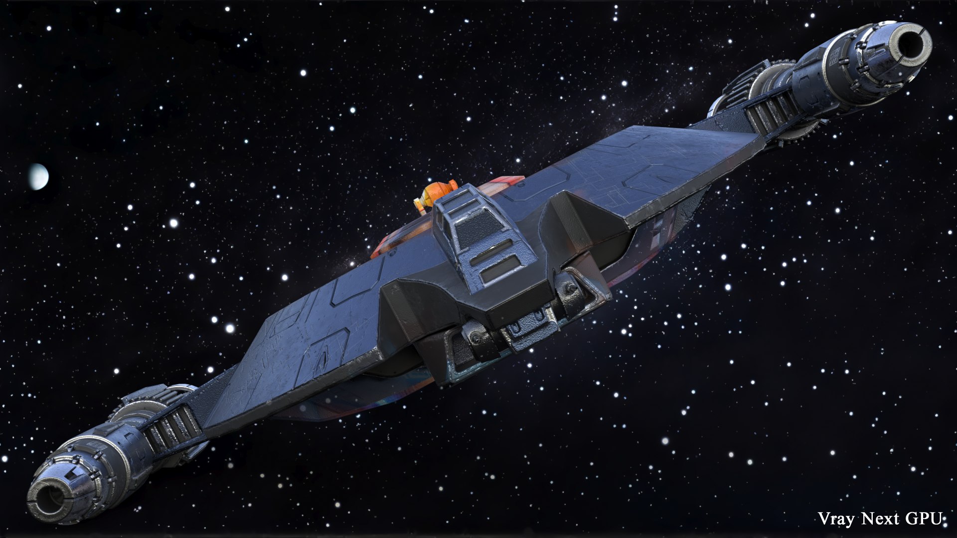 3D model Lancer Class Spaceship Angel 86 - TurboSquid 2100166