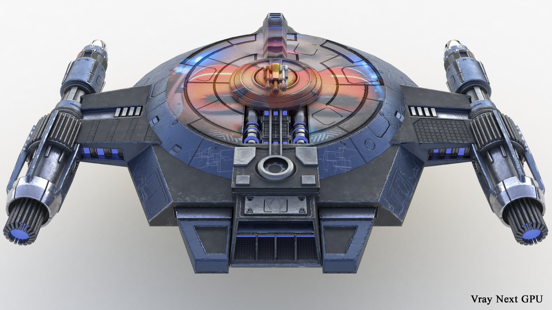 3D model Lancer Class Spaceship Angel 86 - TurboSquid 2100166