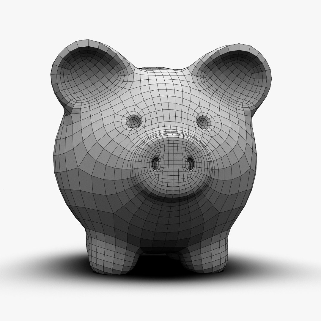 Piggy Bank 3d Model