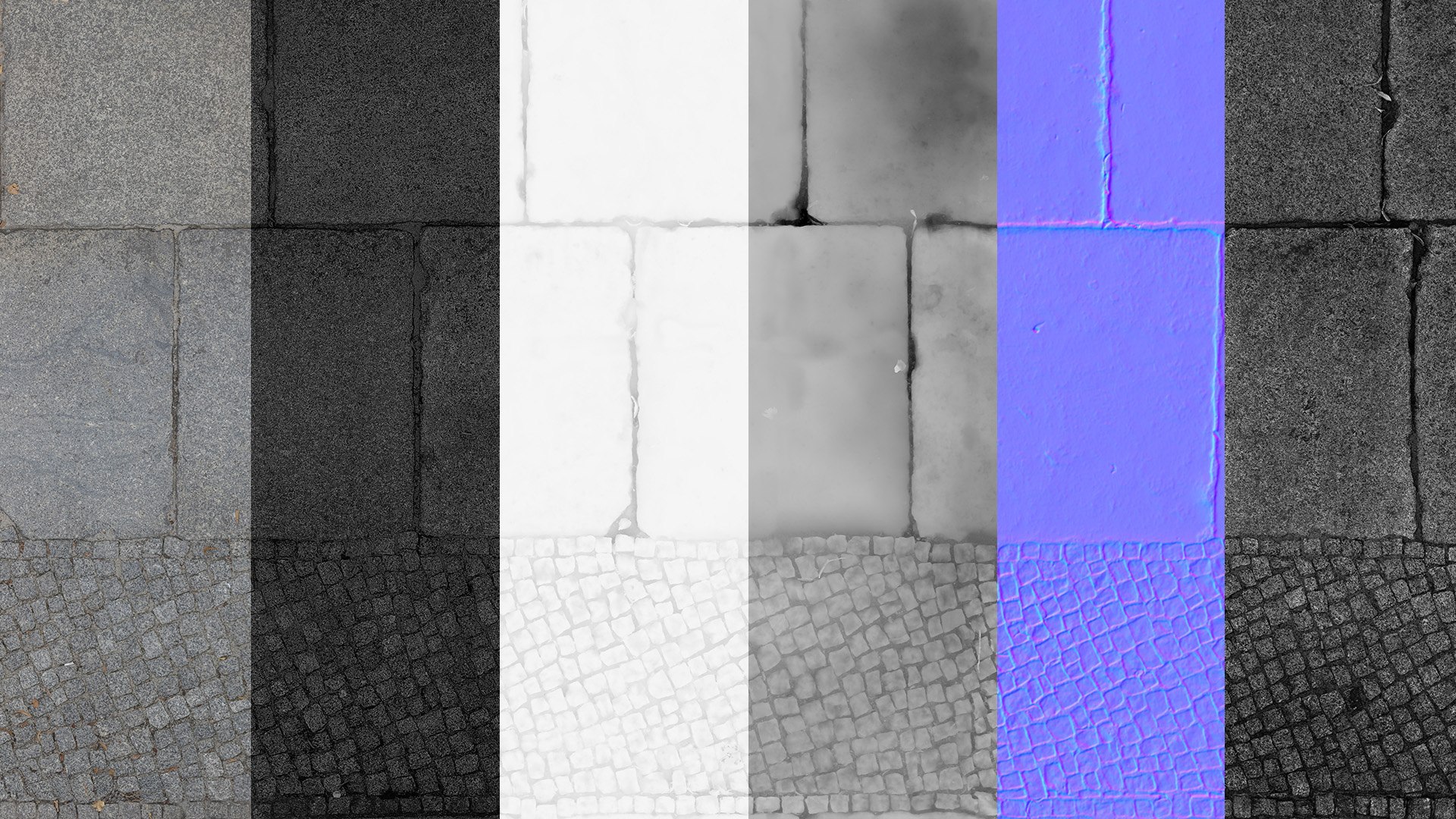 Pavement Cobblestone Scan Model - TurboSquid 1211534