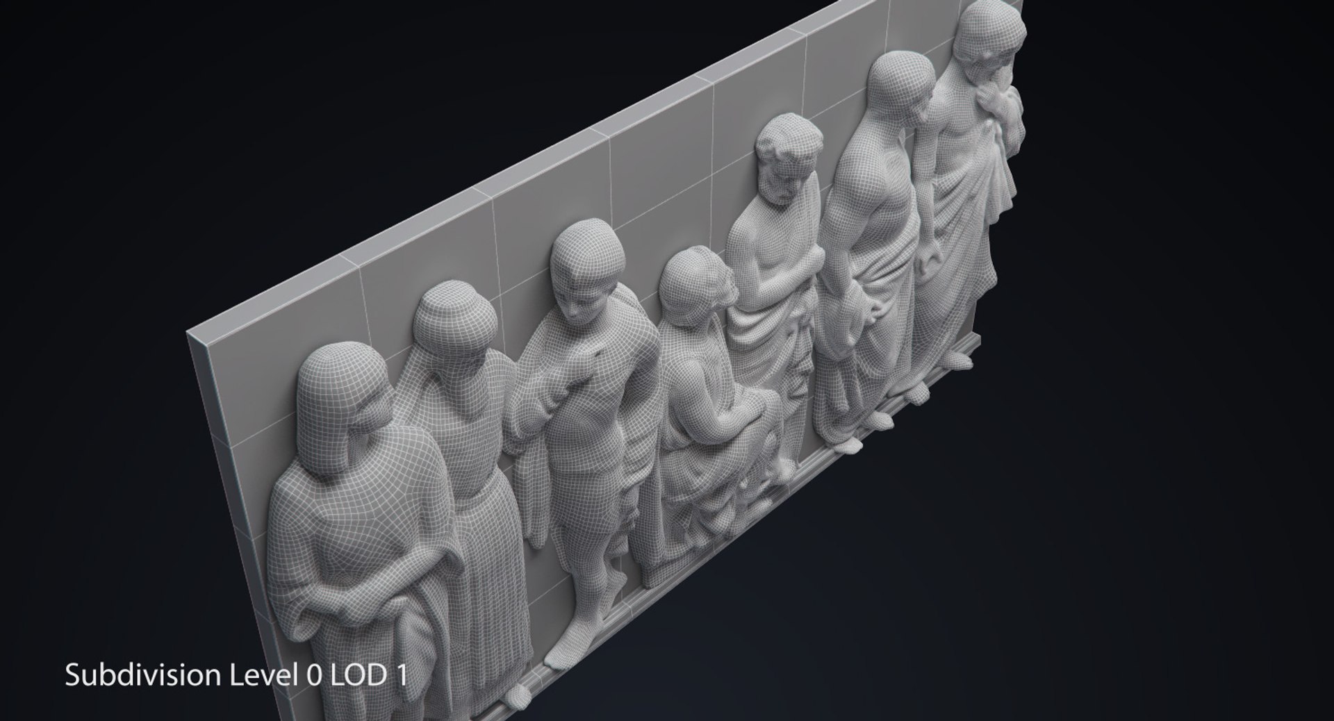 Bas Relief Df4 3d Model