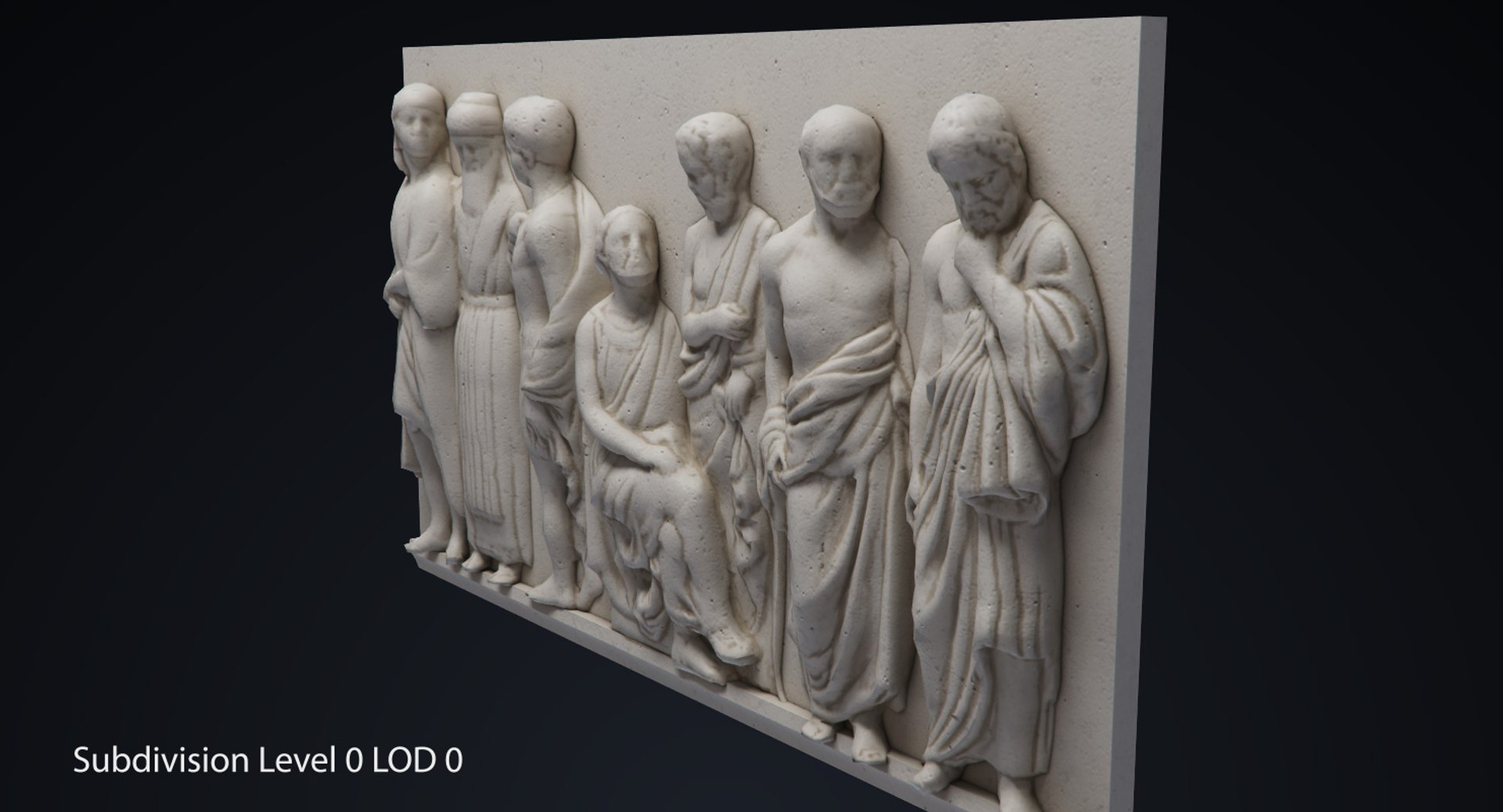 Bas Relief Df4 3d Model
