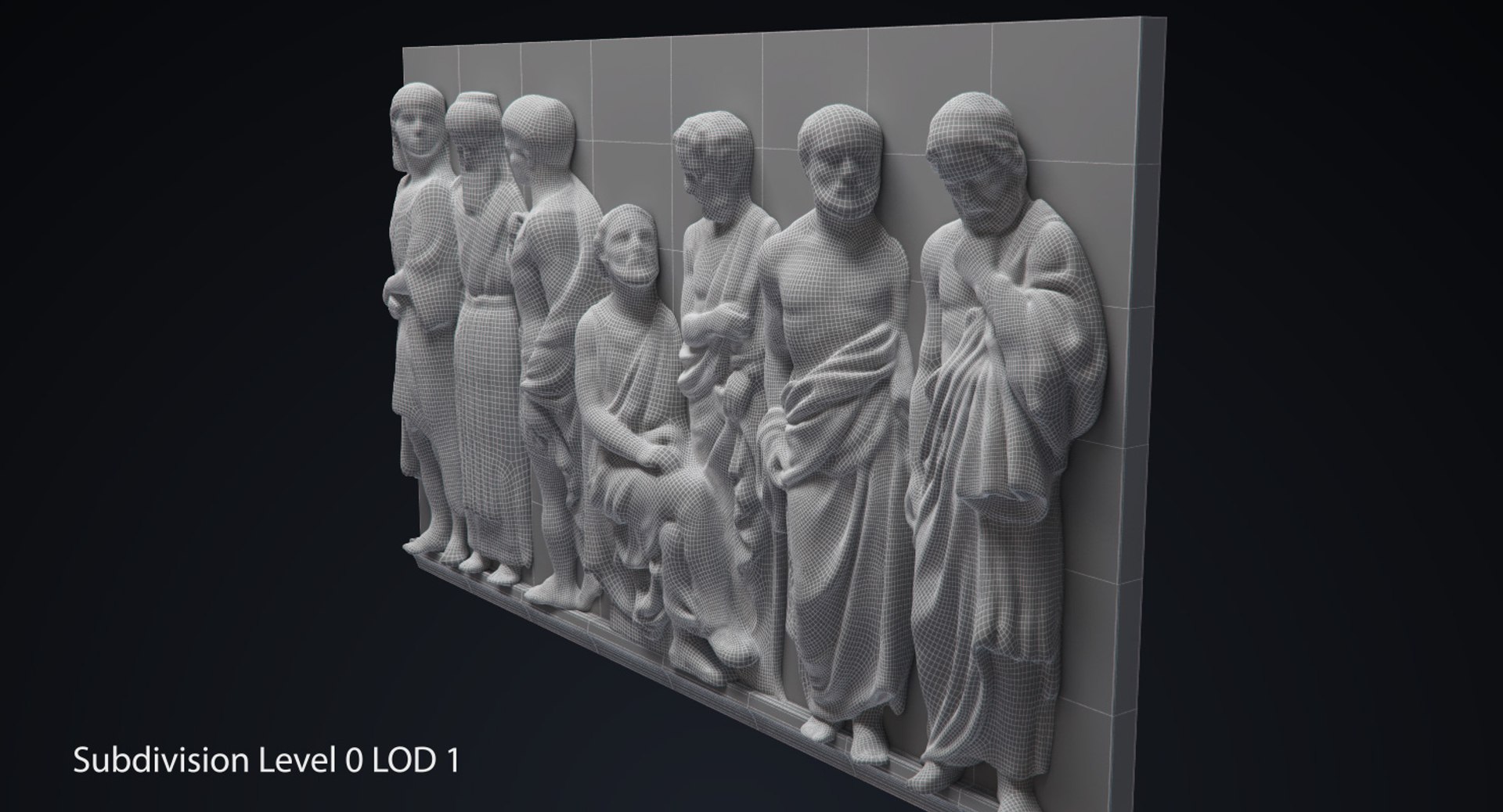 Bas Relief Df4 3d Model