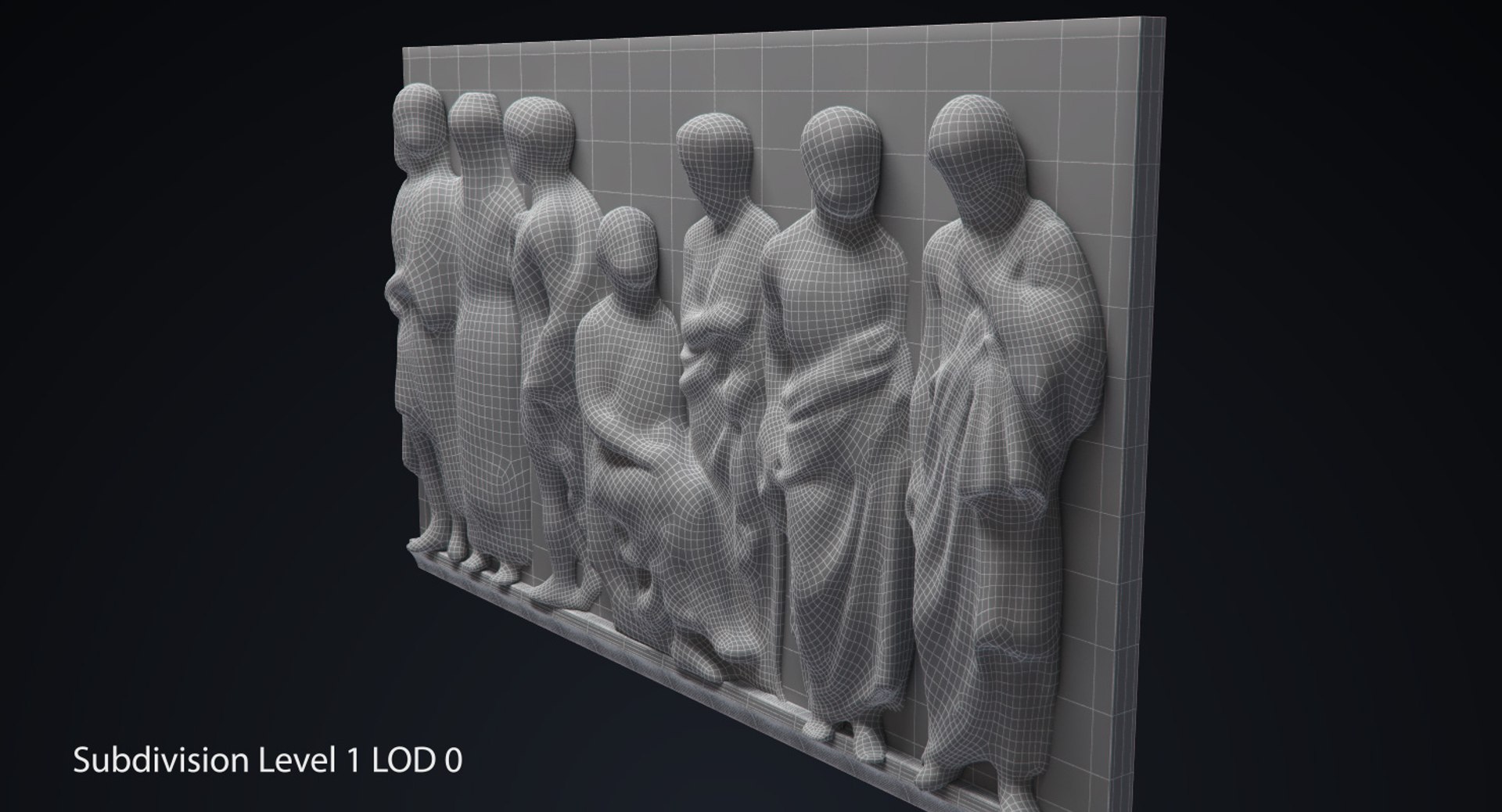 Bas Relief Df4 3d Model