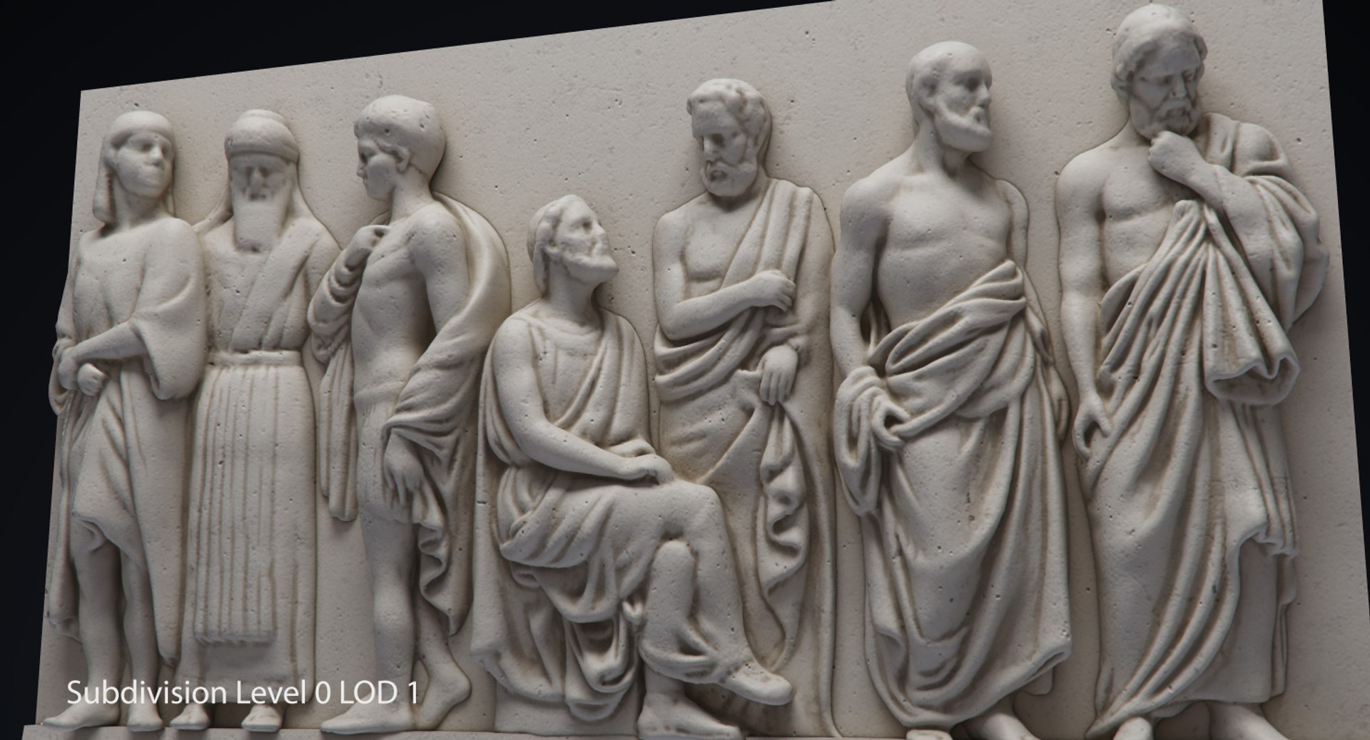 Bas Relief Df4 3d Model