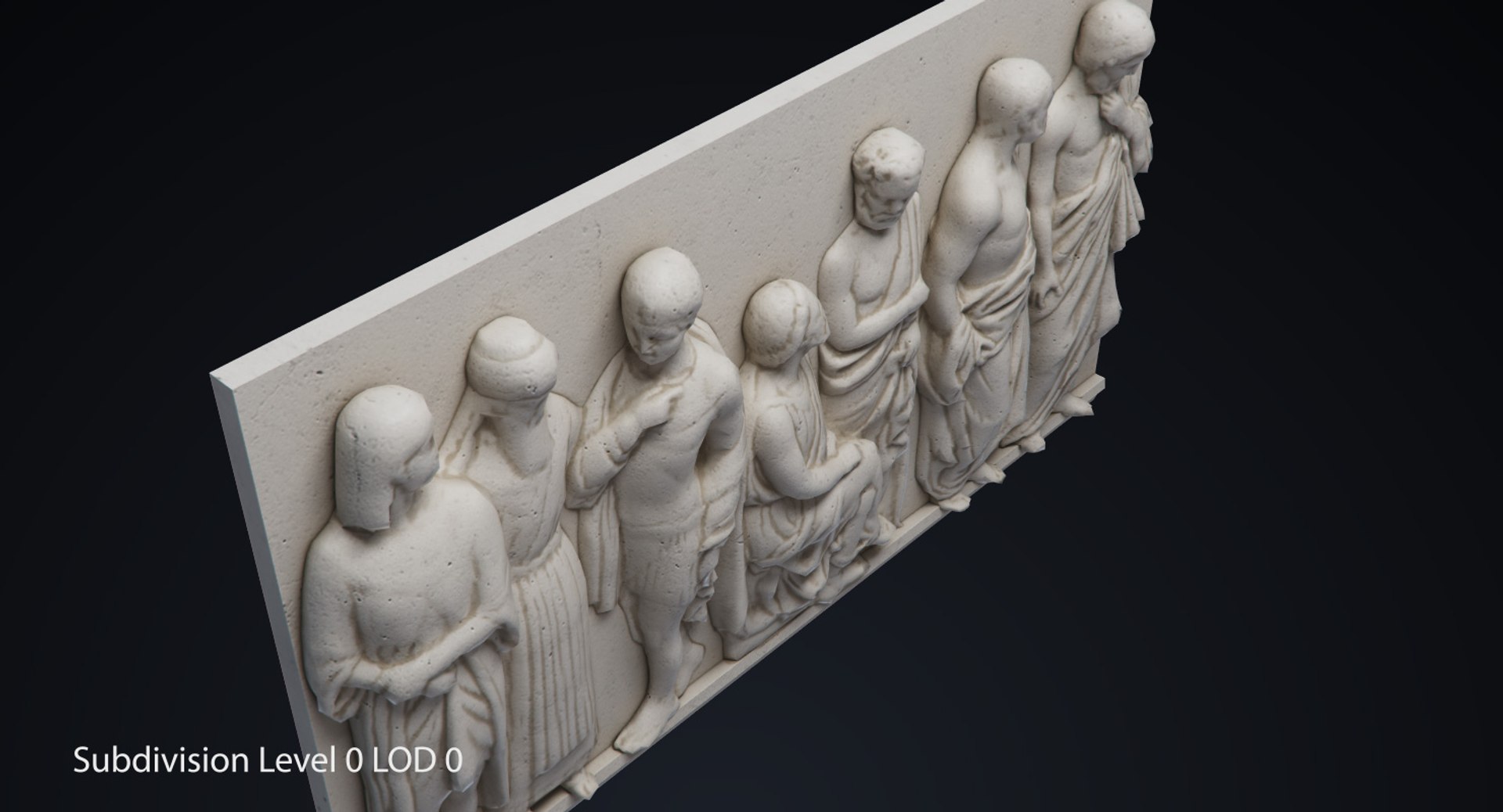 Bas Relief Df4 3d Model