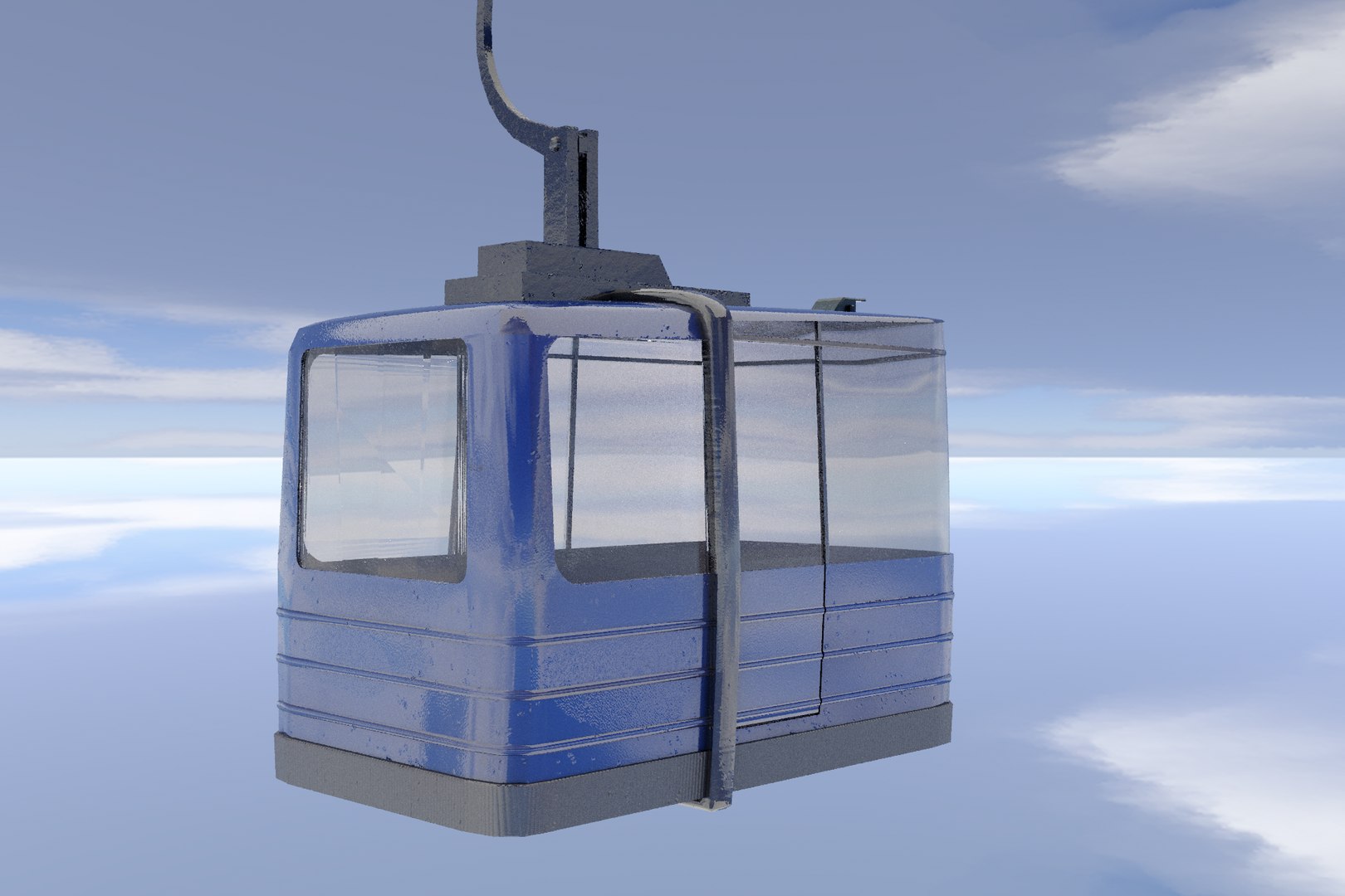 Cableway Cabin 3D Model - TurboSquid 1910268