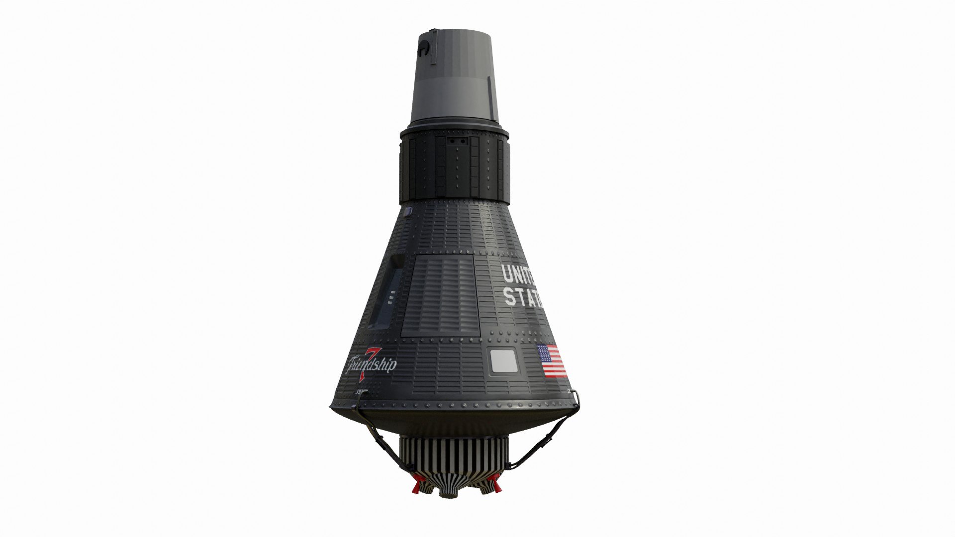 Nasa Mercury 6 Capsule Max