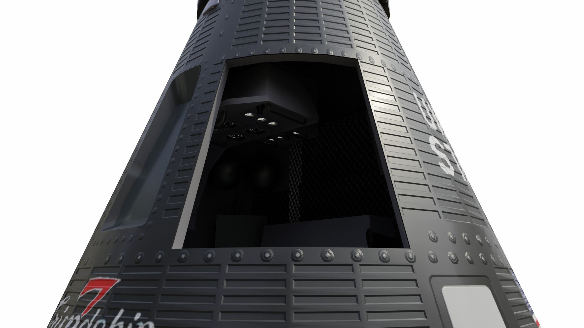 Nasa Mercury 6 Capsule Max