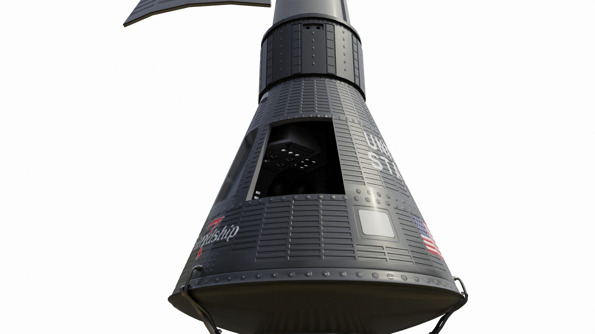 Nasa Mercury 6 Capsule Max