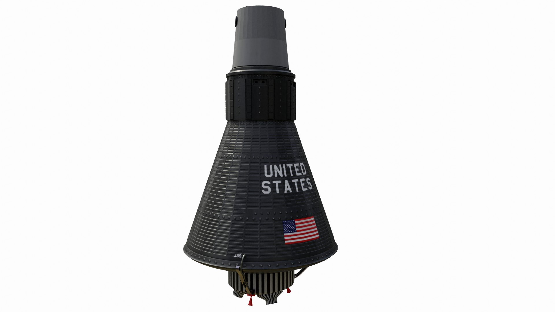 Nasa Mercury 6 Capsule Max