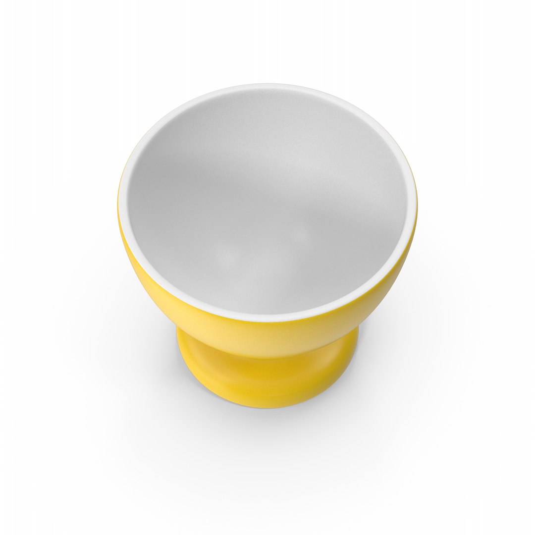 3D model Yellow Egg Cup - TurboSquid 1869650