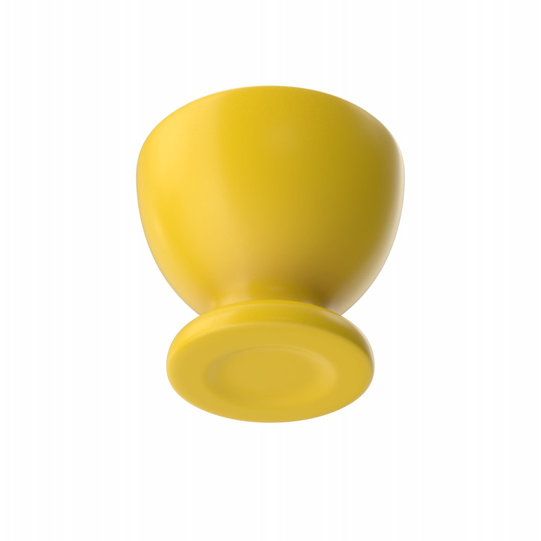 3D model Yellow Egg Cup - TurboSquid 1869650