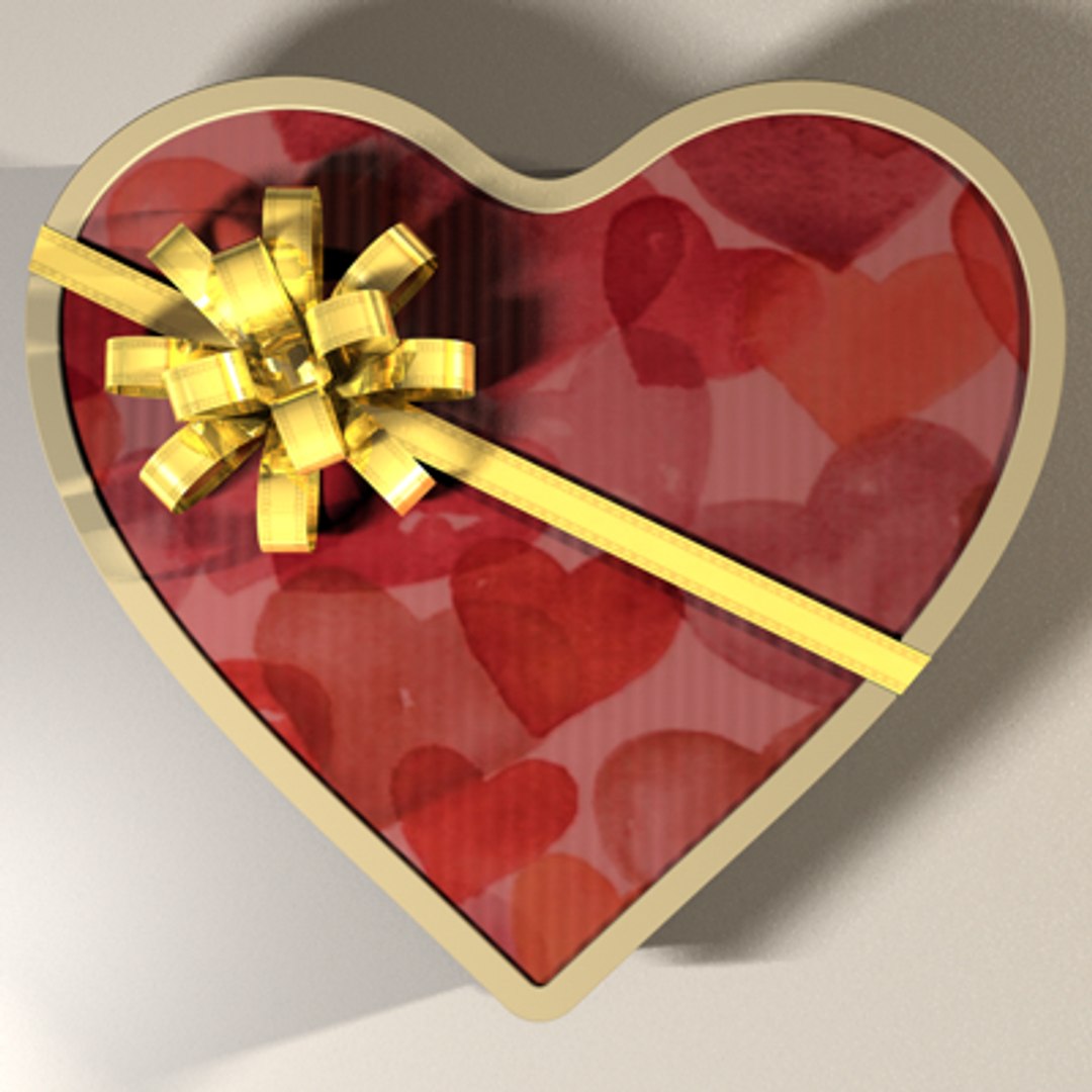 Maya Heart Shaped Box Chocolate