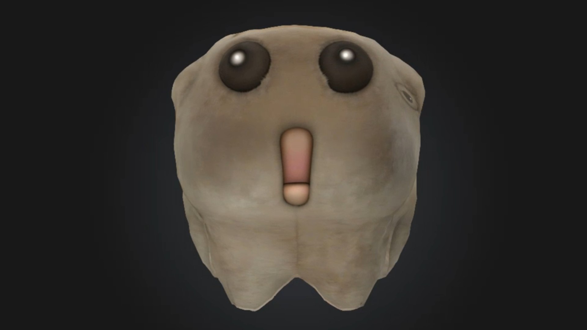 3D Blobcat Mysterious Creature Wobbly Hamster 3D Model For Printing ...