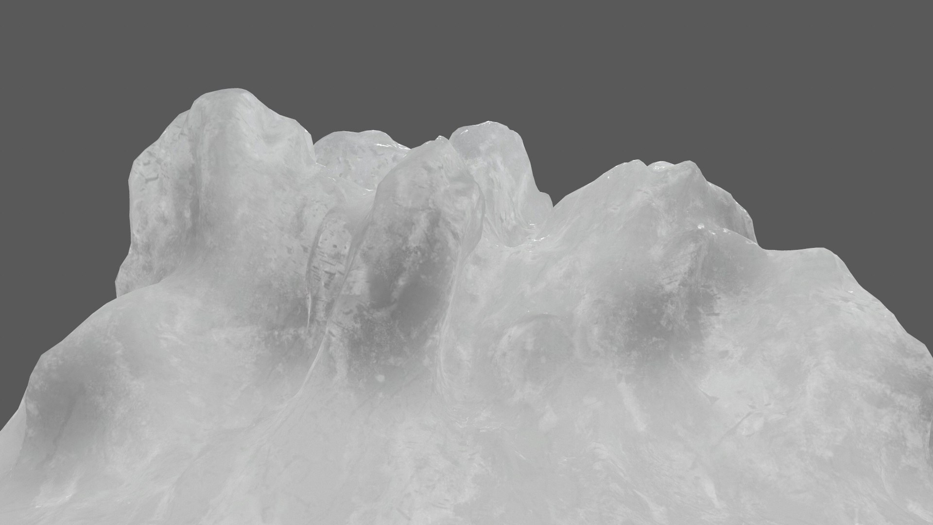 3D ice snow - TurboSquid 1168370