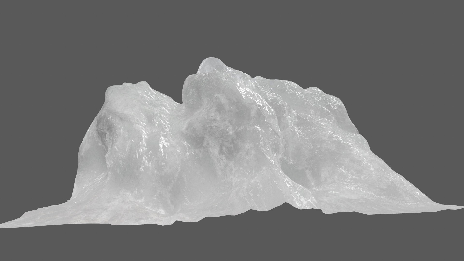 3D ice snow - TurboSquid 1168370