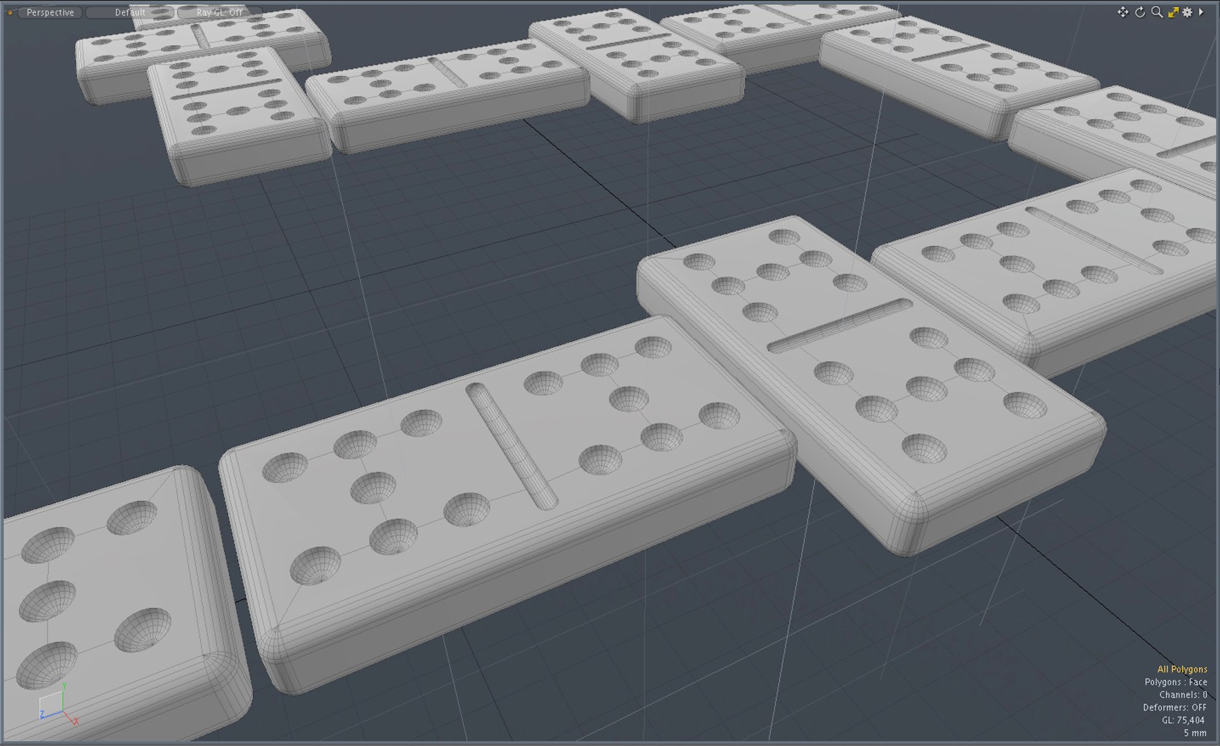 3D Model Dominos | 1148767 | TurboSquid