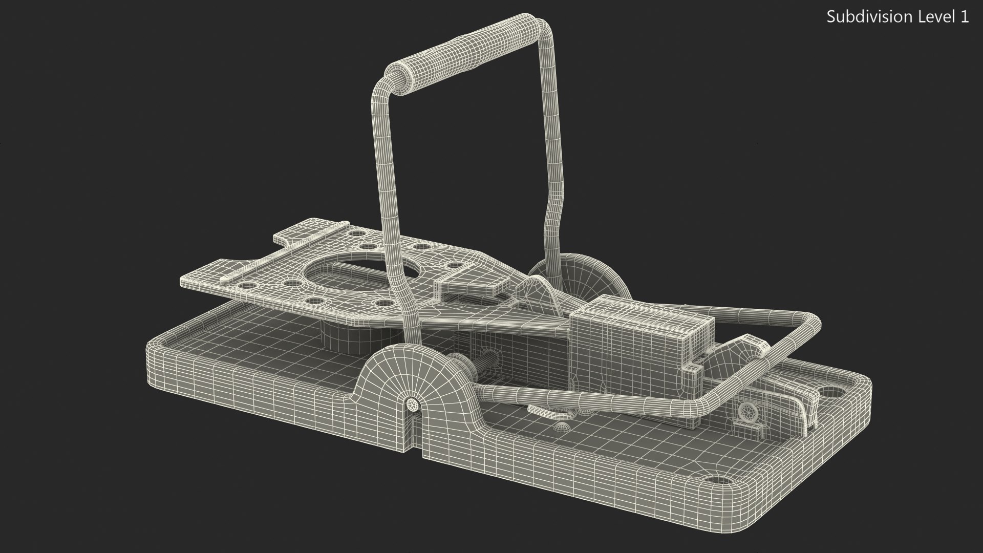 3D Model Victor Power Kill High Impact Mouse Trap - TurboSquid 1769392