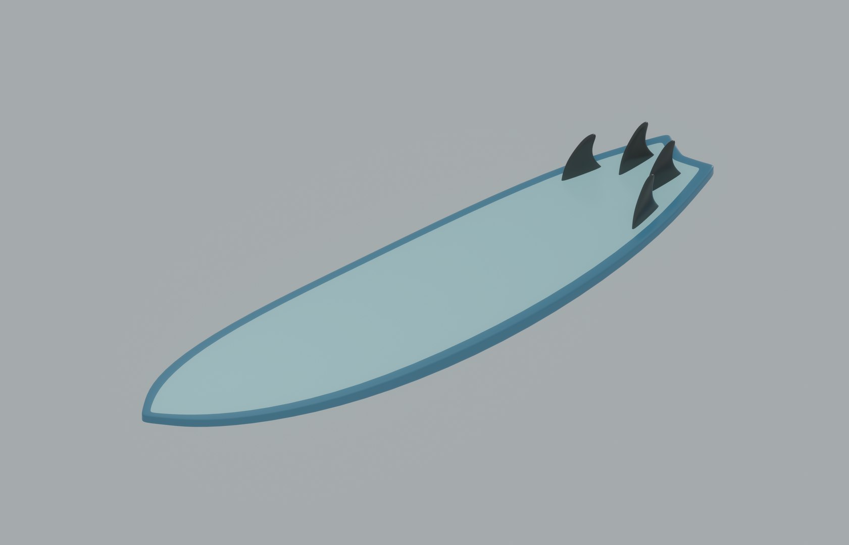 3D Surfboard Model - TurboSquid 2197943