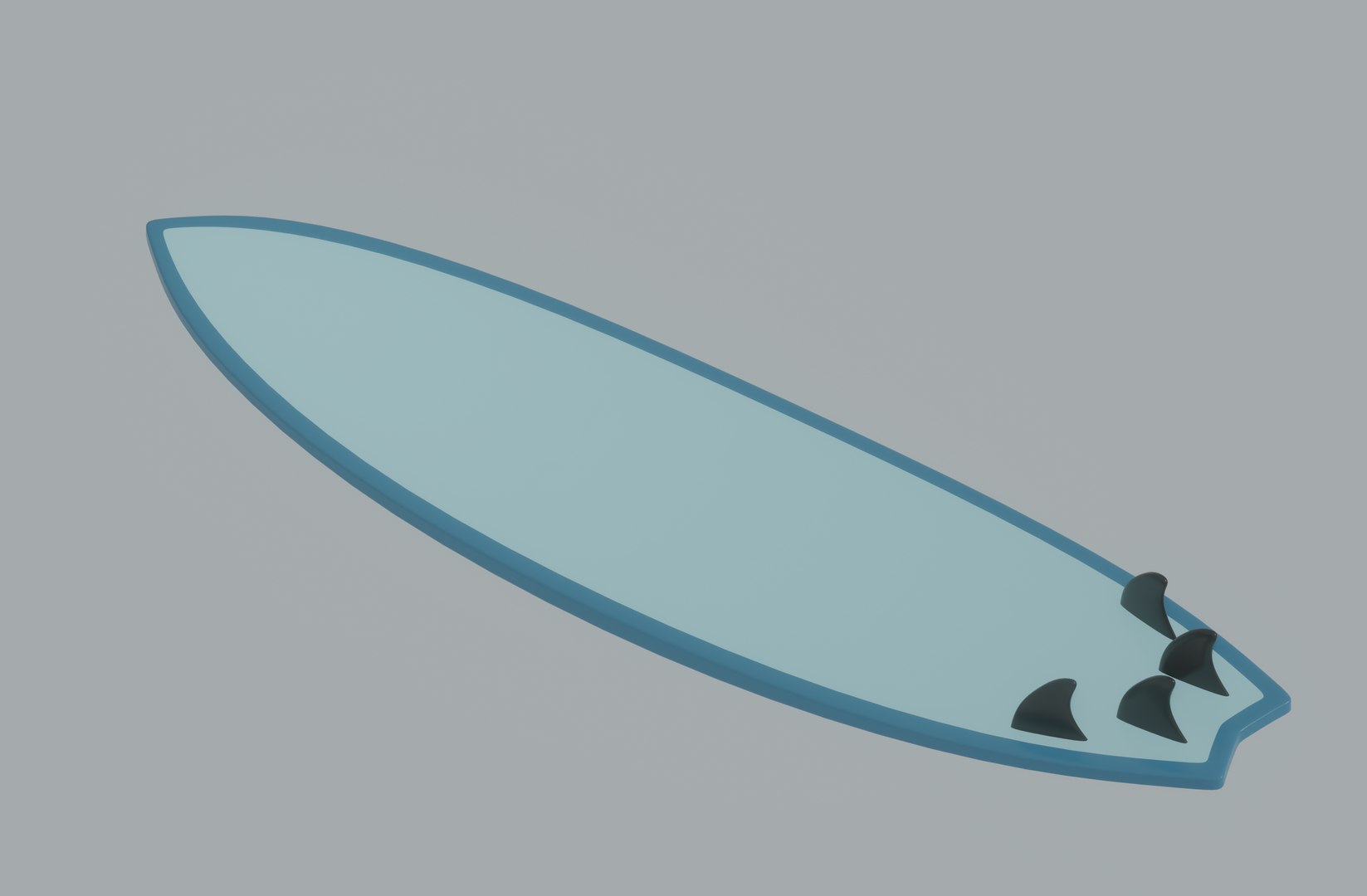 3D Surfboard Model - TurboSquid 2197943