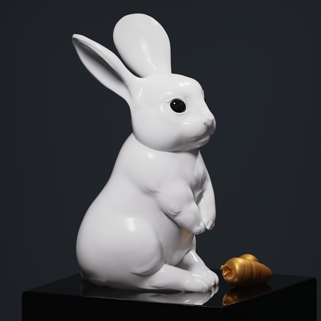 3D Rabbit - TurboSquid 2314546
