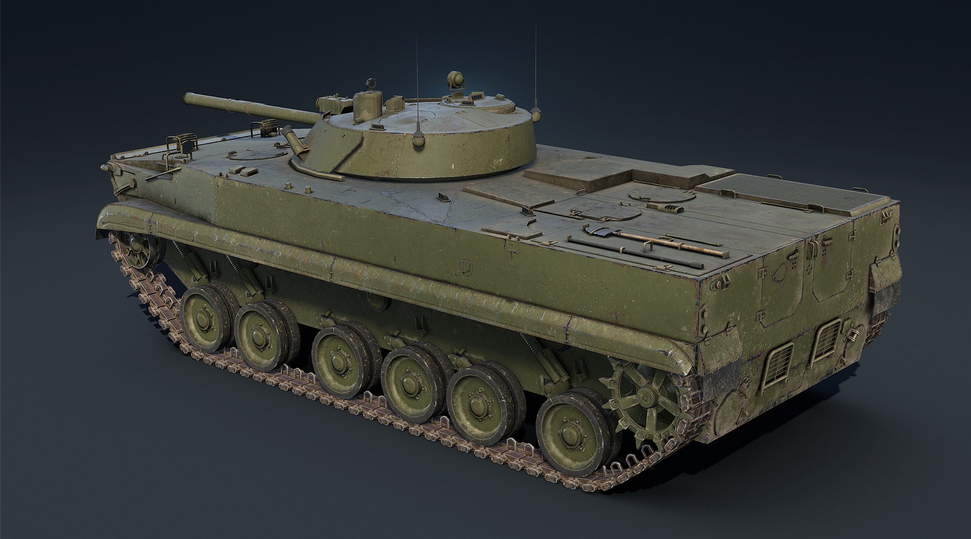3D Low-poly Apc - TurboSquid 1247633