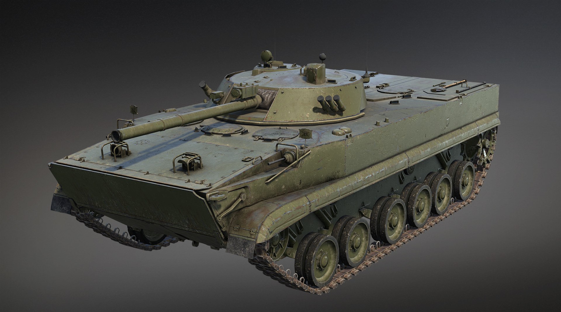 3D Low-poly Apc - TurboSquid 1247633