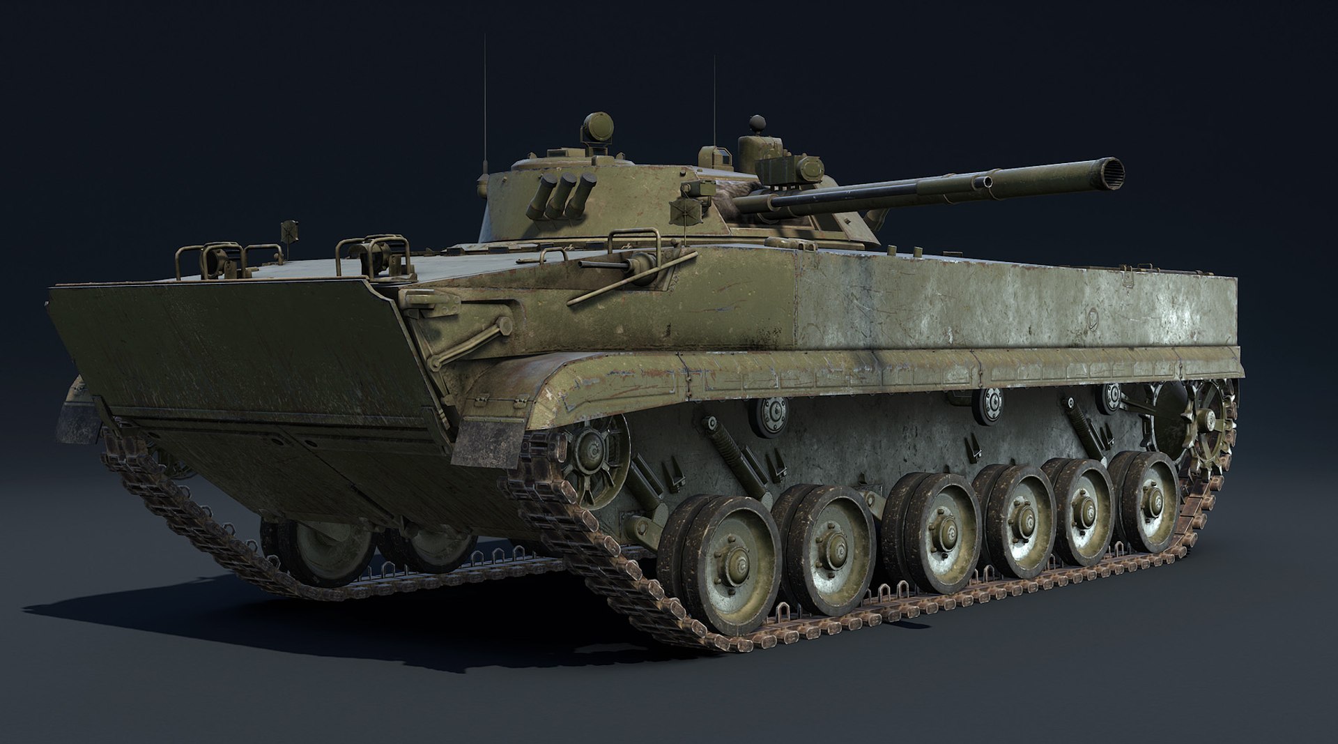 3D low-poly apc - TurboSquid 1247633