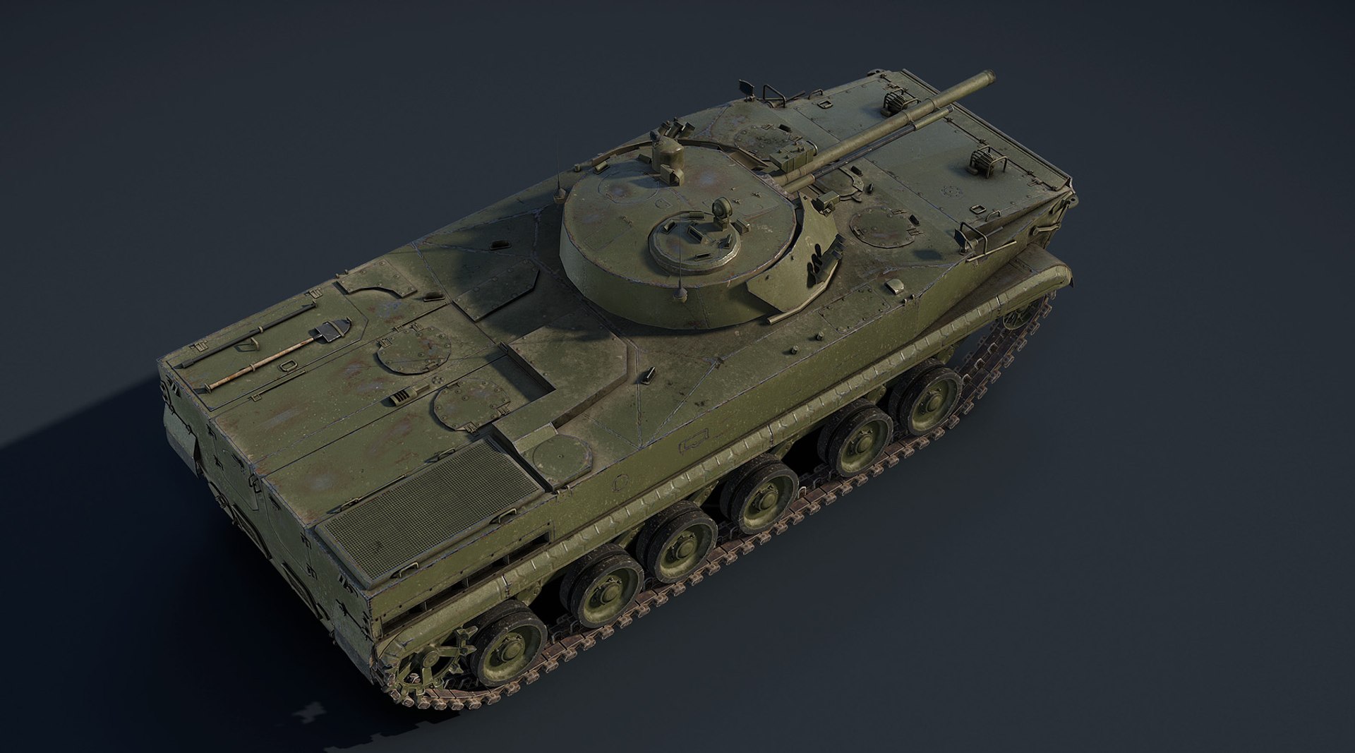 3D Low-poly Apc - TurboSquid 1247633
