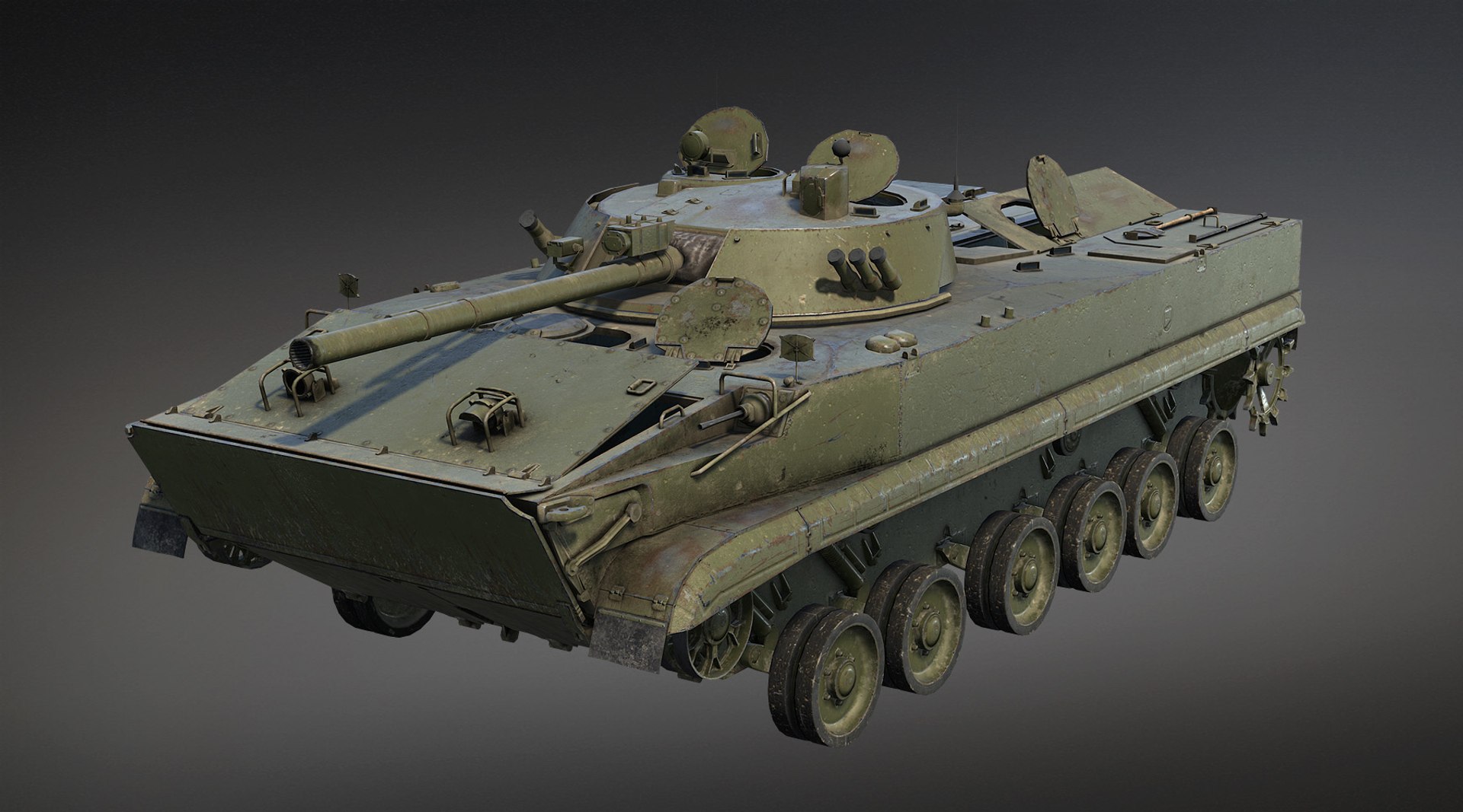 3D Low-poly Apc - TurboSquid 1247633