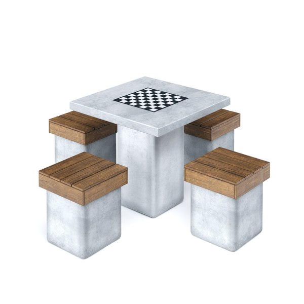 3D street table - TurboSquid 1598218