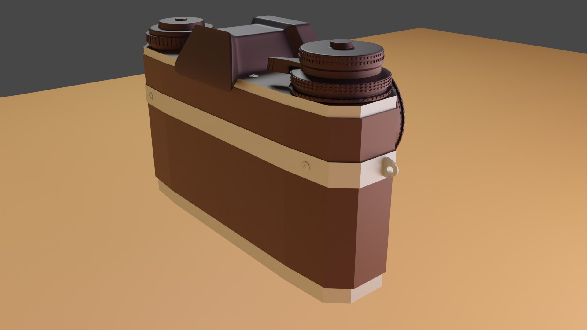 Low Poly DSLR Camera 3D - TurboSquid 2041547