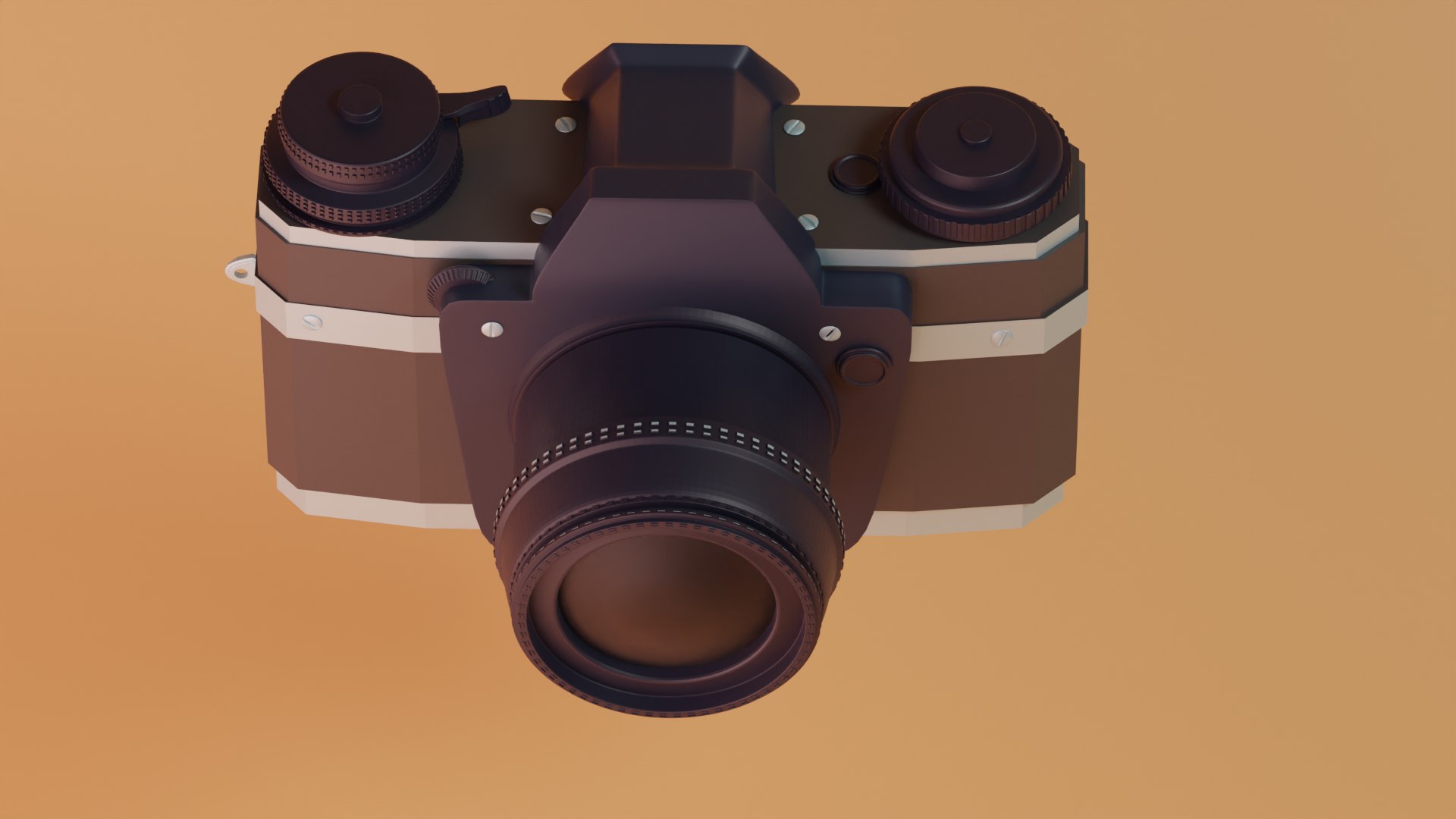 Low Poly DSLR Camera 3D - TurboSquid 2041547