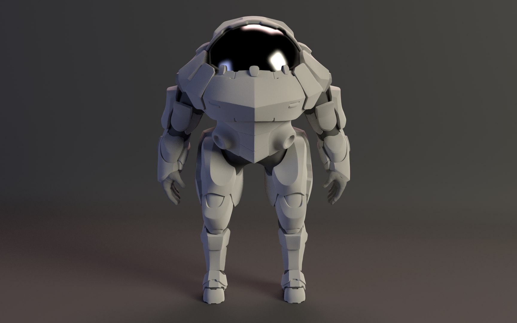 Astro Astronaut Mech 3d Model