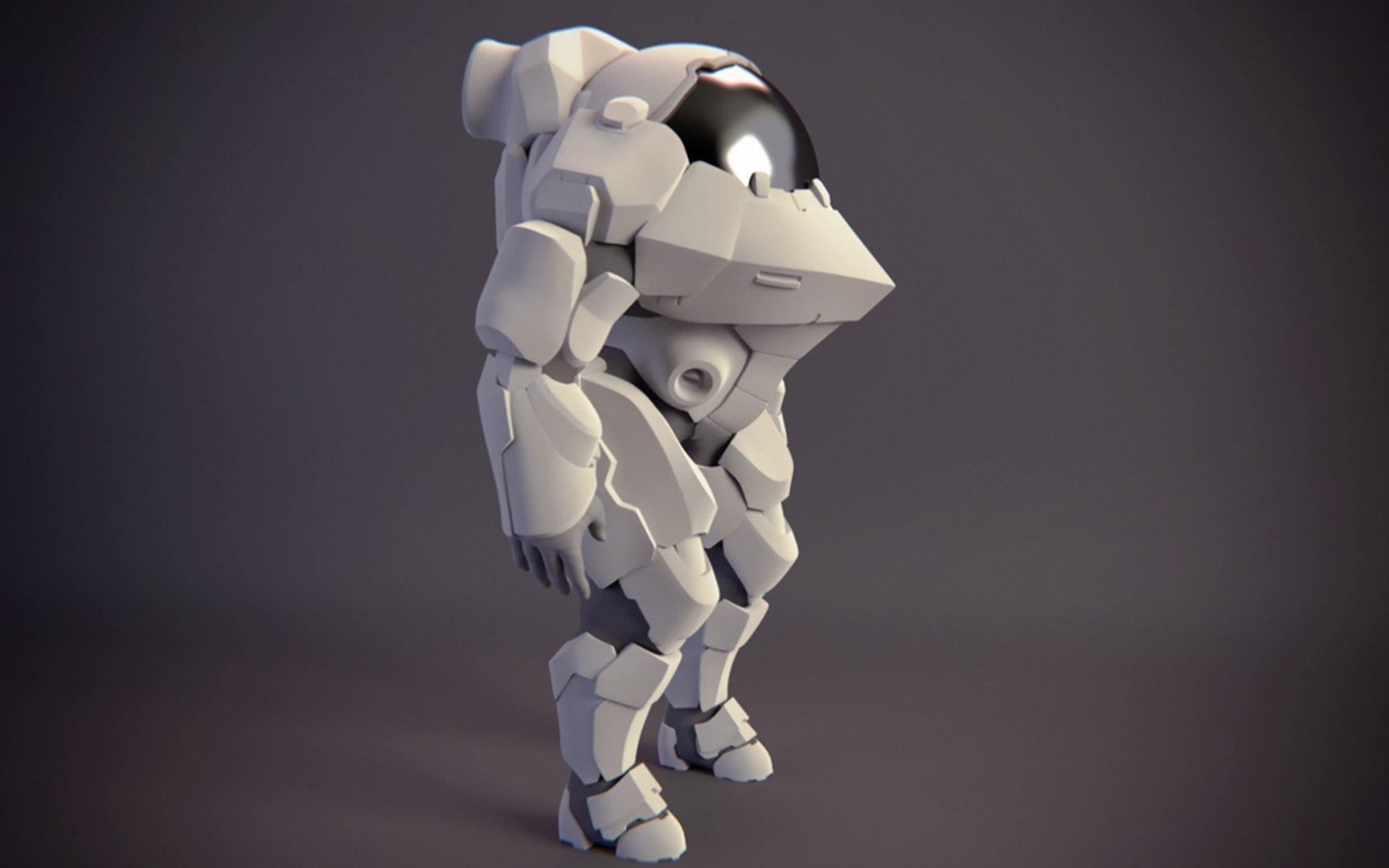 Astro Astronaut Mech 3d Model